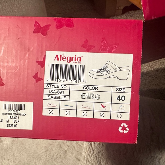 Alegria | Shoes | Algeria Isabelle Yeehaw Black Leather Clogs | Poshmark